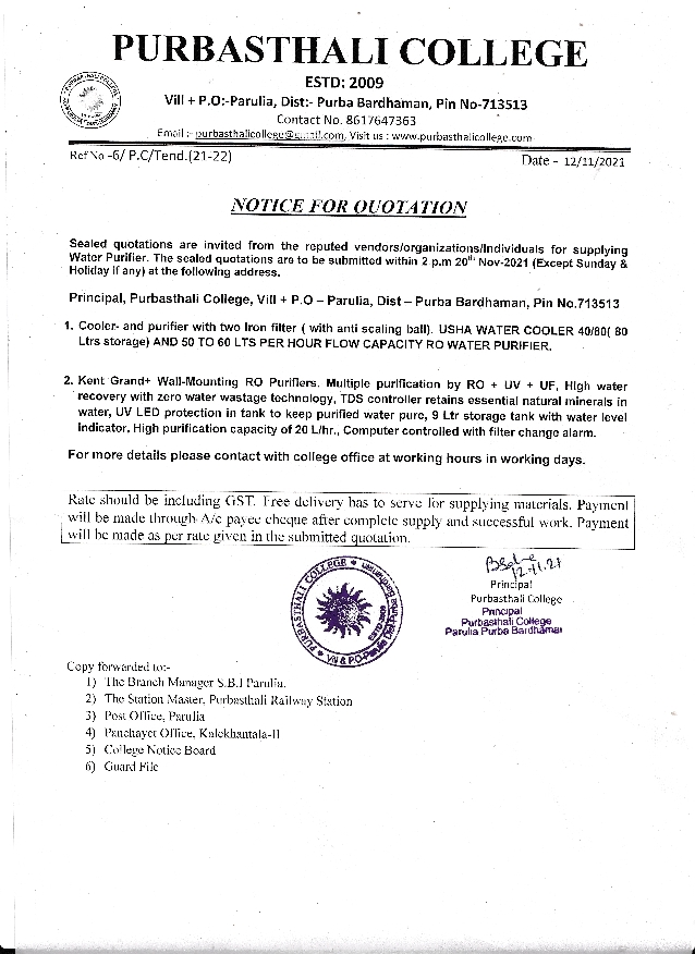 Water Purifier Quotation Format at Katie Eliott blog